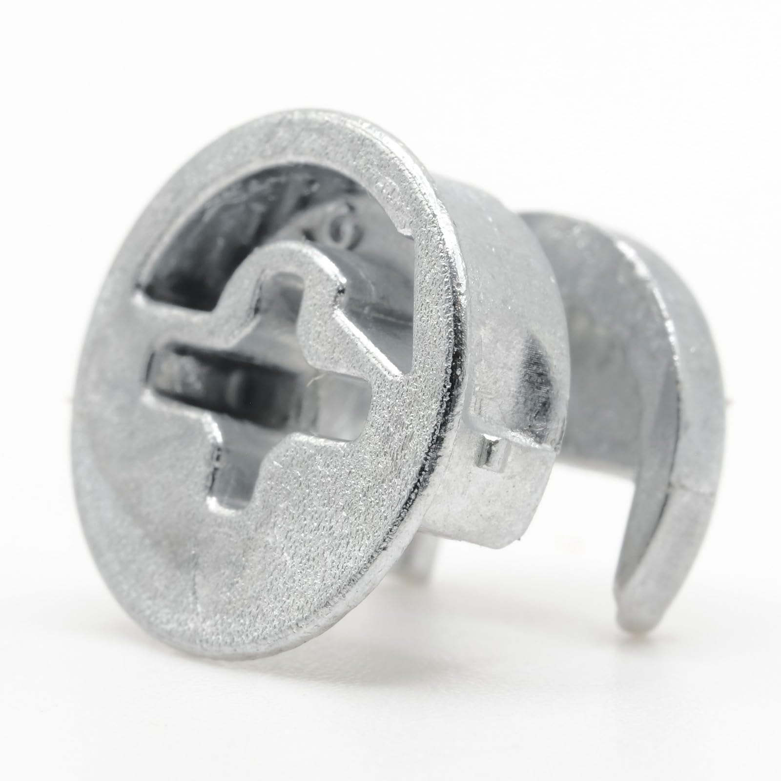 ReplacementScrews Eccentric Cam Locks Compatible with IKEA 103114 (Kullen, Alex, MICKE) Case with Flange - 12mm x 10mm - Zinc Alloy (Pack of 8)
