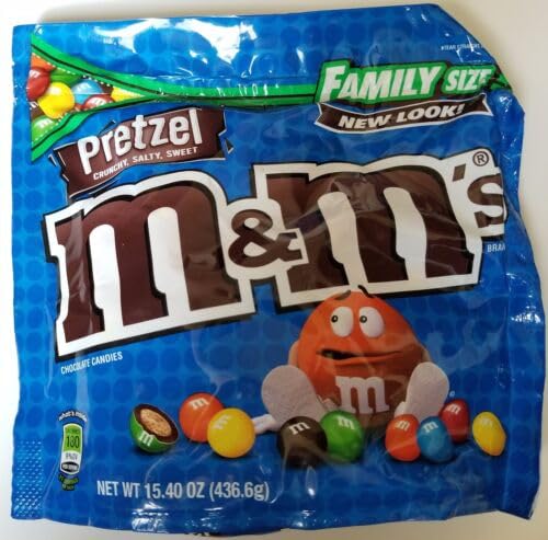 M&M'S Pretzel Chocolate Candies, 15.4 oz
