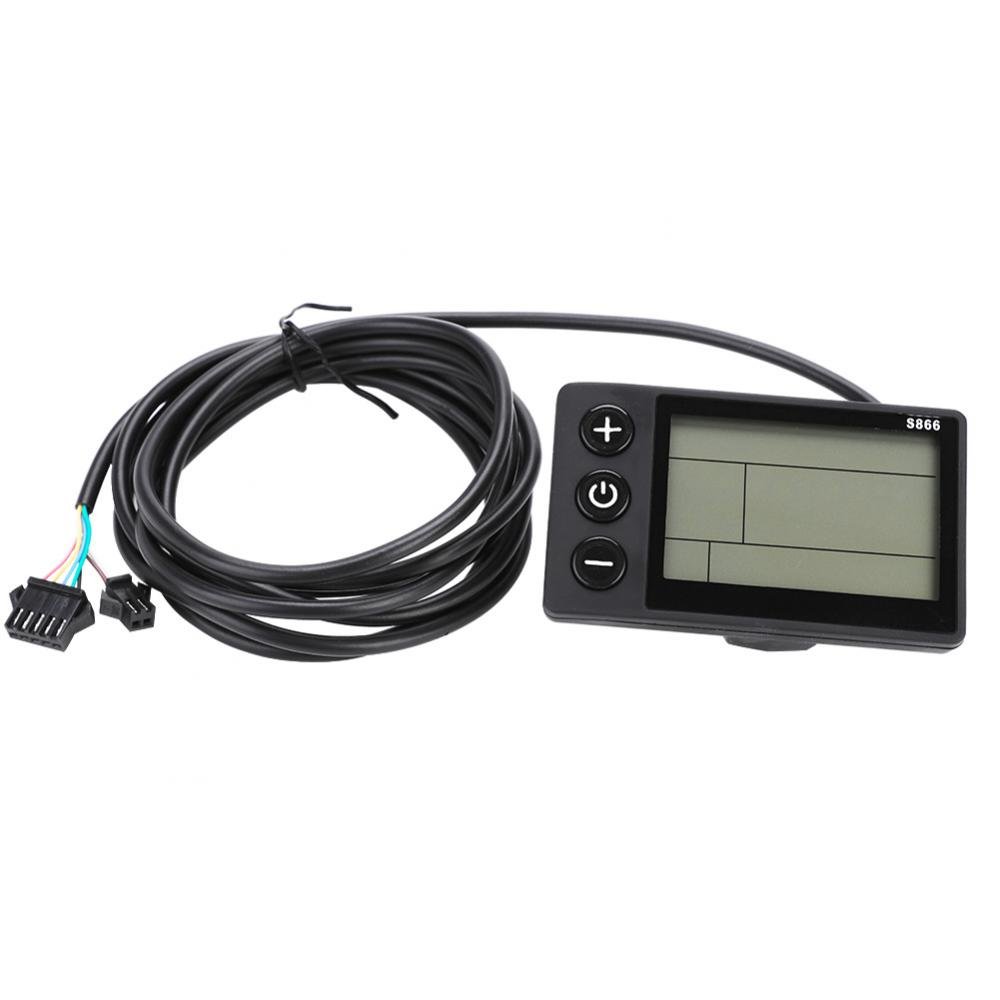 nulala Motor Controller Motor Brushless Controller 24V-48V Waterproof LCD Display Panel Electric Bicycle Scooter Brushless Controller Kit(24V/36V 350W)