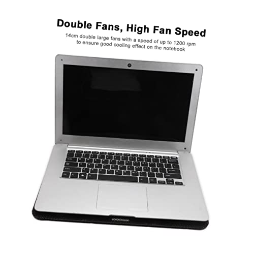 NOLITOY 1Pc Notebook Computer Notebook Cooling Support Fan Cooling pad Laptop Cooler Base Laptop Big Fan Cooling Rack ice pad Fan Stand Bracket Heat Sink Computer Cooling pad Base