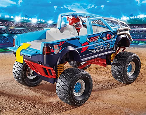 Playmobil Stunt Show Shark Monster Truck Toy