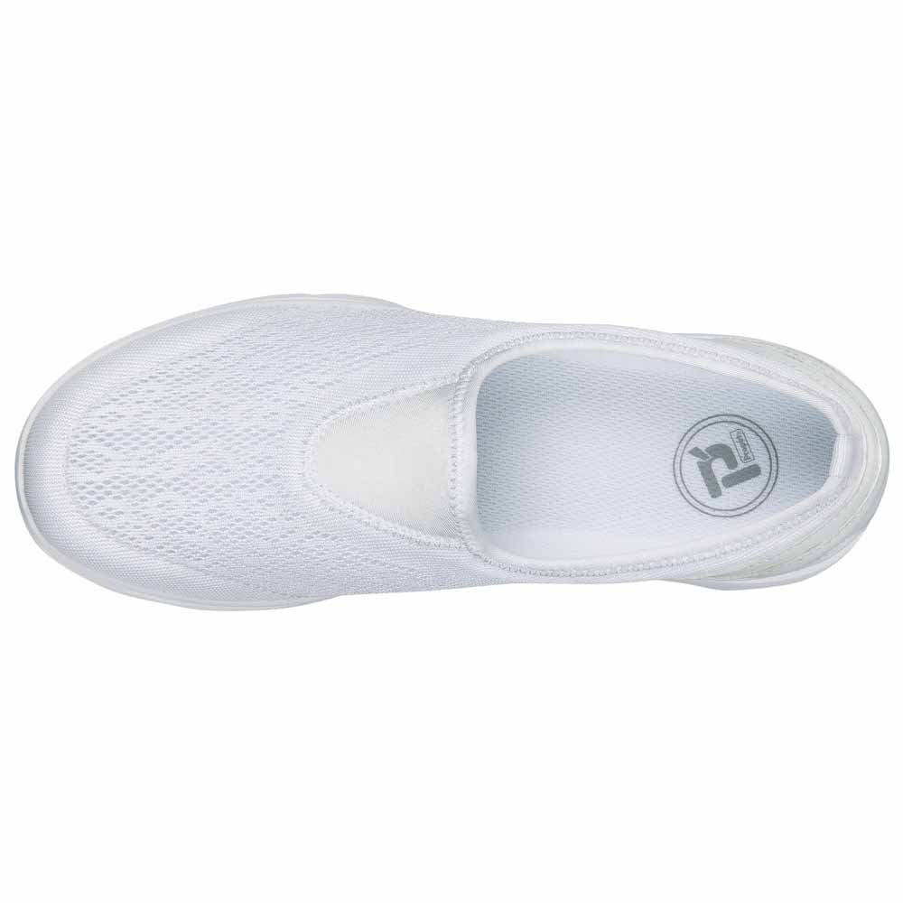 Propét Womens TravelActiv Slip On Walking Walking Sneakers Shoes Casual - White - Size 6.5 AA