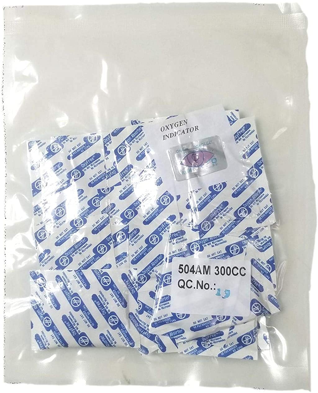 Slow-Acting 300cc Oxygen Absorbers - for Long Term Food Storage Scavengers (Packs of 20) (3)