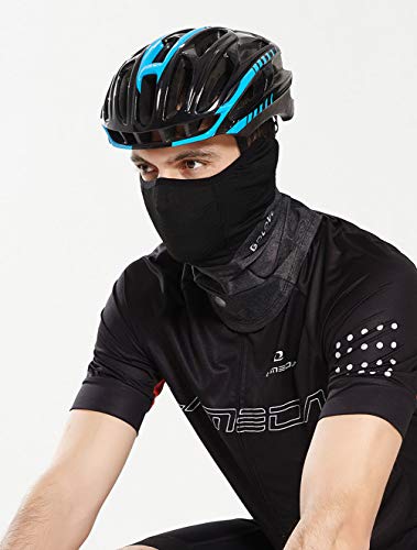 Novawo Reflective Neck Gaiters Adjustable Bandanas UV Protection Balaclavas Headwear Breathable Face Cover for Men Women