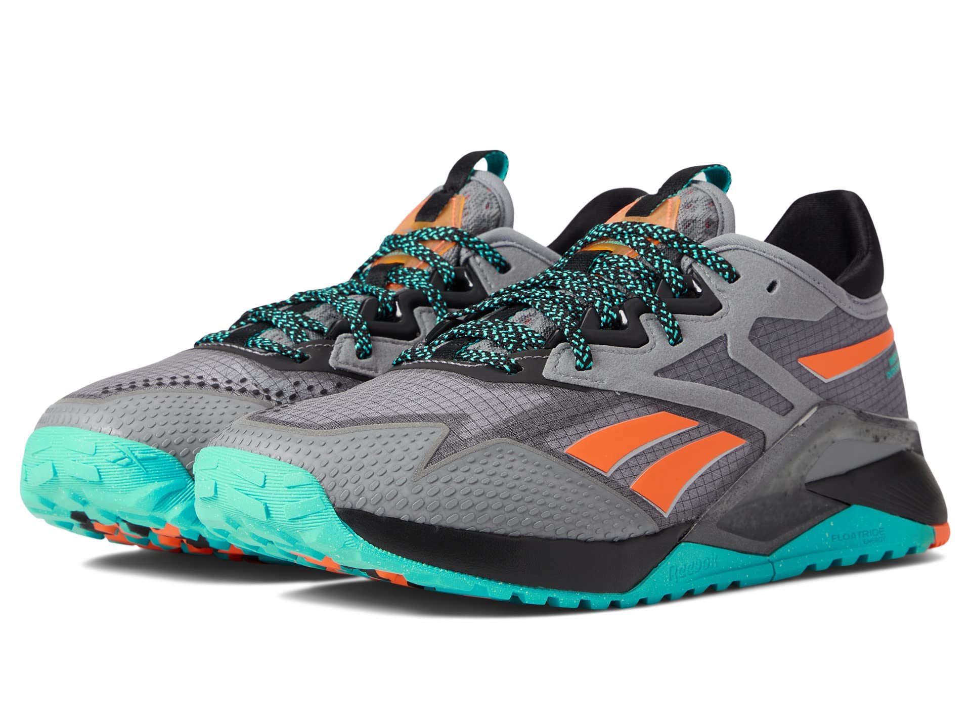 Reebok Women's Nano X2 Tr Adventure Cross Trainer, Pure Grey/Black/Classic Teal, 9