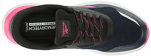 Reebok Women's Endless Road 3.0 Running Shoe, Vector Navy/Black/Proud Pink, 7