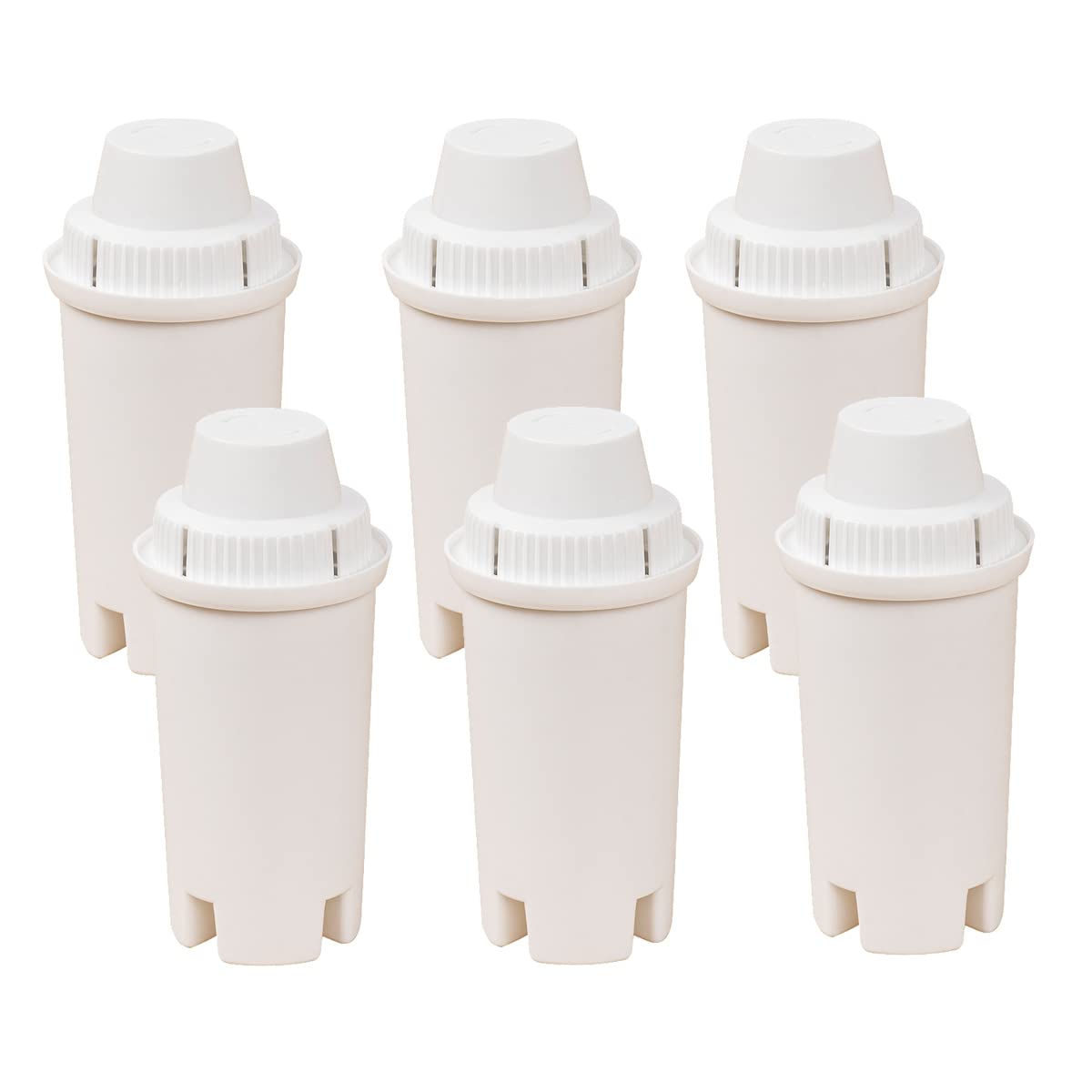 WuYan Replacement Water Filter, Compatible with Brita Pitcher Filter Standards Grand,Lake,Capri,Wave Classic 35557,OB03,Mavea 10700 (6 Pack)