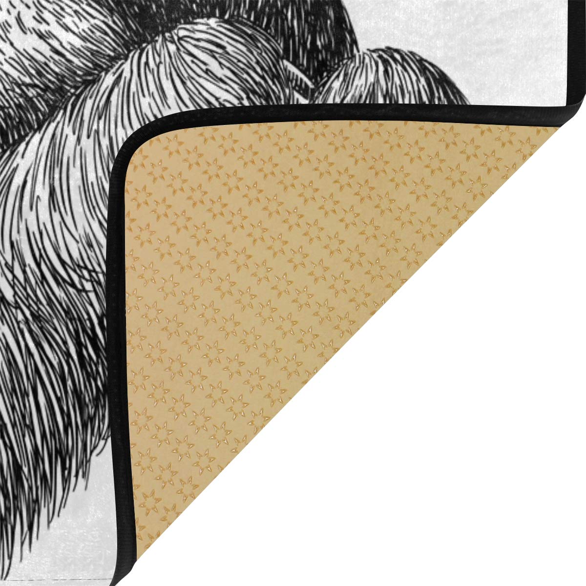 Sloth Kitchen Floor Mat Door Mats Inside Outside Front Doormat Non Slip Kitchen Rug for Home, 39" x 20"