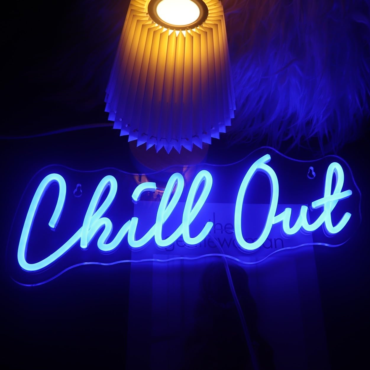 Nordstylee Neon Lips Light Signs, Led Lips Night Lights Decor Lights for Kid's Gift, Wall, Birthday Party, Christmas, Wedding Decoration(Blue)