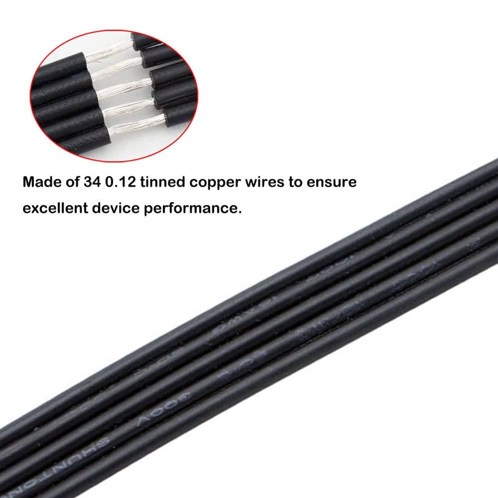 YiKaiEn 15 Pin SATA Power Extension Cable SATA Male to Female Extender Cable Adapter for HDD Hard Drive 12.6inch 32cm
