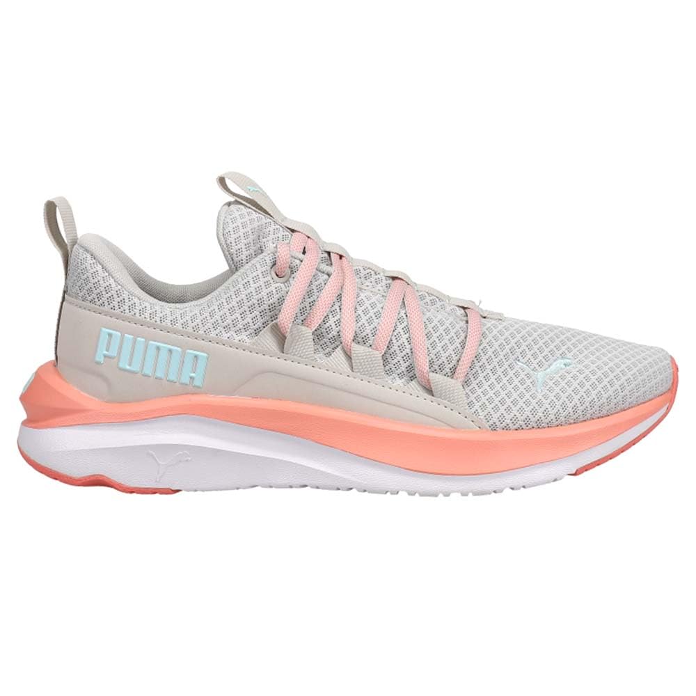 Puma Womens Softride One4all Running Sneakers Shoes Neutral - White - Size 7.5 M