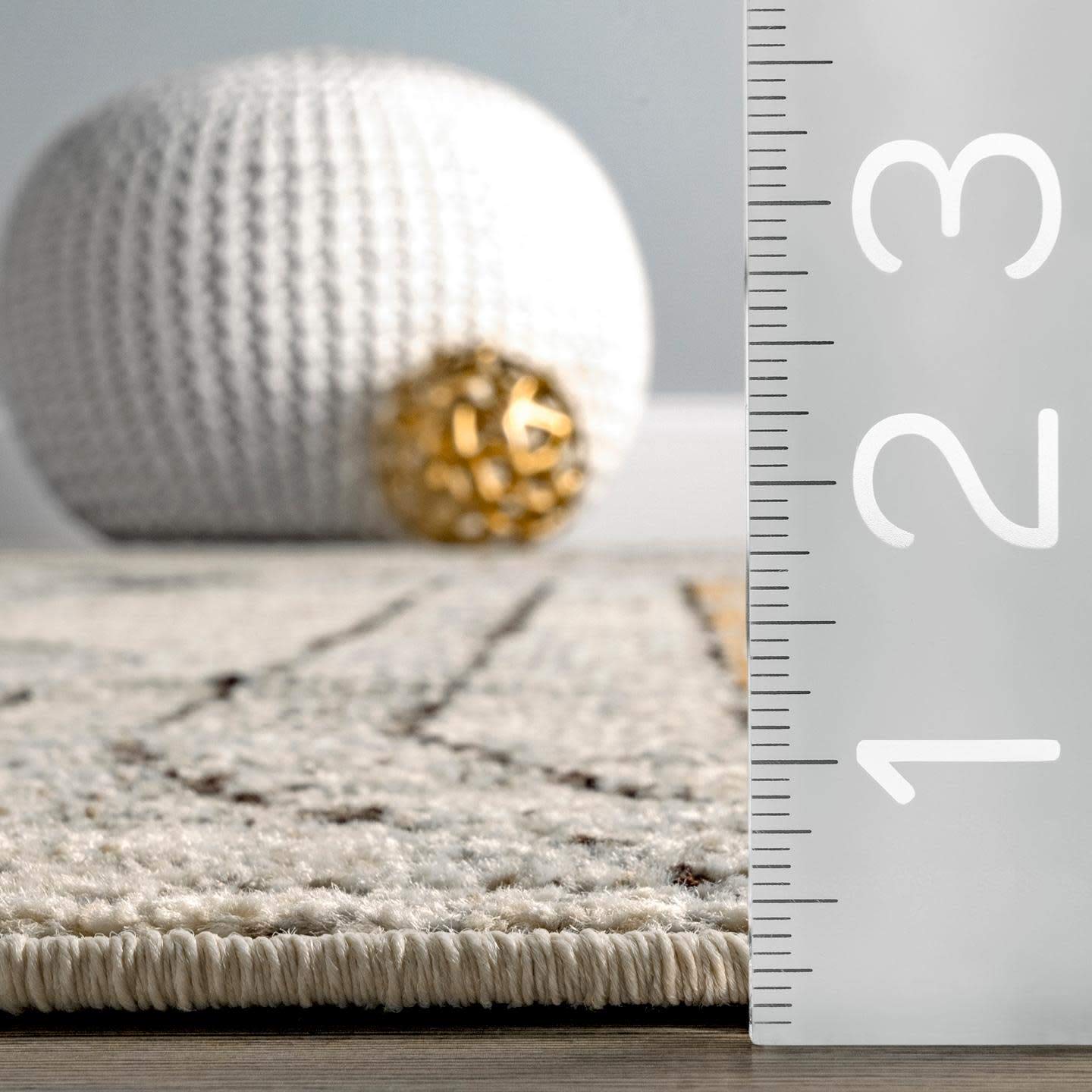 nuLOOM Livia Fading Arches Area Rug, 8x11, Grey