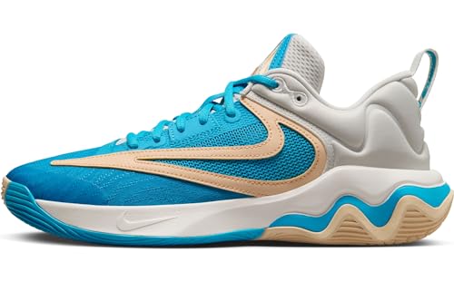 NIKE Men's Sneaker Three Quarters Tall, Phantom Blue Lightning Ice Peach, 12