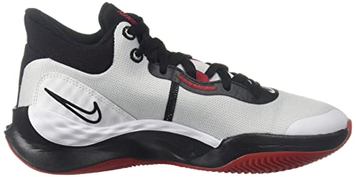 NIKE Men's Sneaker, White Black Pure Platinum, 11