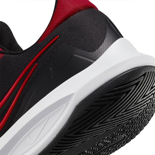 Nike Men's Sneaker, Black University Red Gym Red, 10