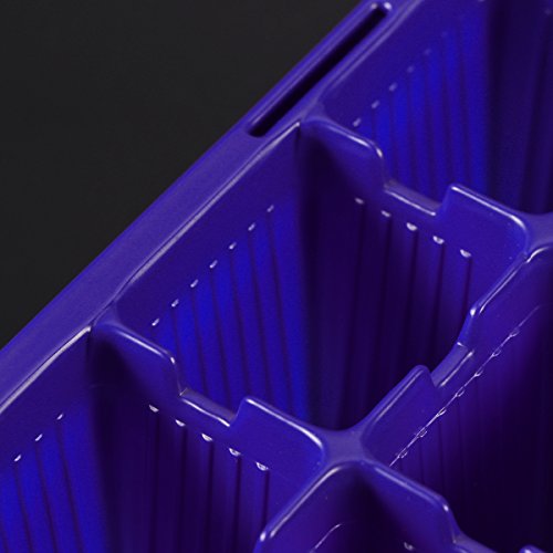 Yardwe 5 Pcs Square Seedling Pots Plant Germination Trays Vegetable Tray Plant Grower Sprouter Tray Starter Trays Growing Trays Microgreens Tray Mini Plants Miniature Planting Tray