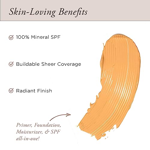 PÜR Beauty 4-in-1 Tinted Moisturizer With SPF 20 - Vegan Friendly - Free of Paraben, Gluten & BPA - Light, 1.7 Ounce (Pack of 1)