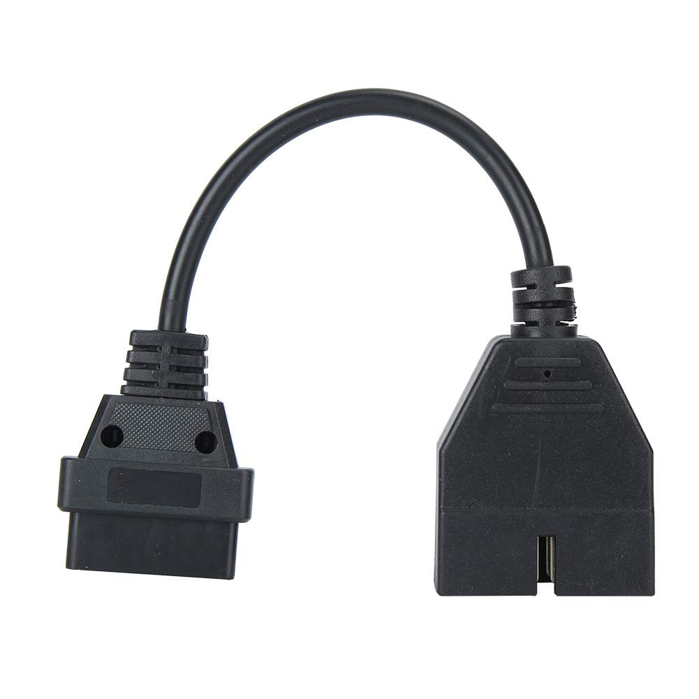 OBD1 12 Pins to OBD2 16 Pins, For GM OBD1 12 Pins to OBD2 16 Pins Diagnostic Tool Connector Adapter Cable OBD1 Diagnostic