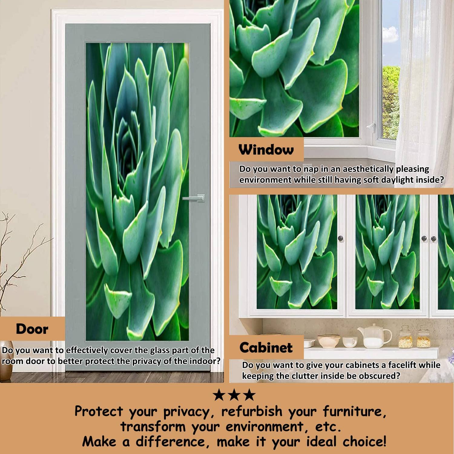 Self Adhesive Vinyl Refrigerator Wrap Set Very Sky Door Mural Sticker Removable Fridge Sticker Full Door Cover Peel and Stick Kitchen Decor