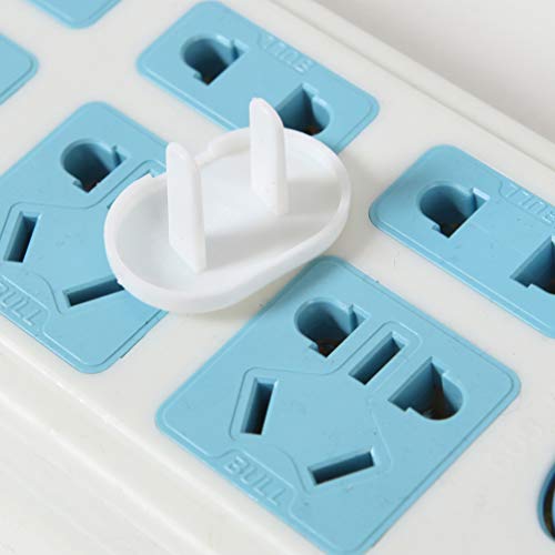 NUOBESTY Outlet Covers Babyproofing, 50Pc Socket Covers Child Proof, Safe & Secure Electric Plug Protectors, Baby Safety