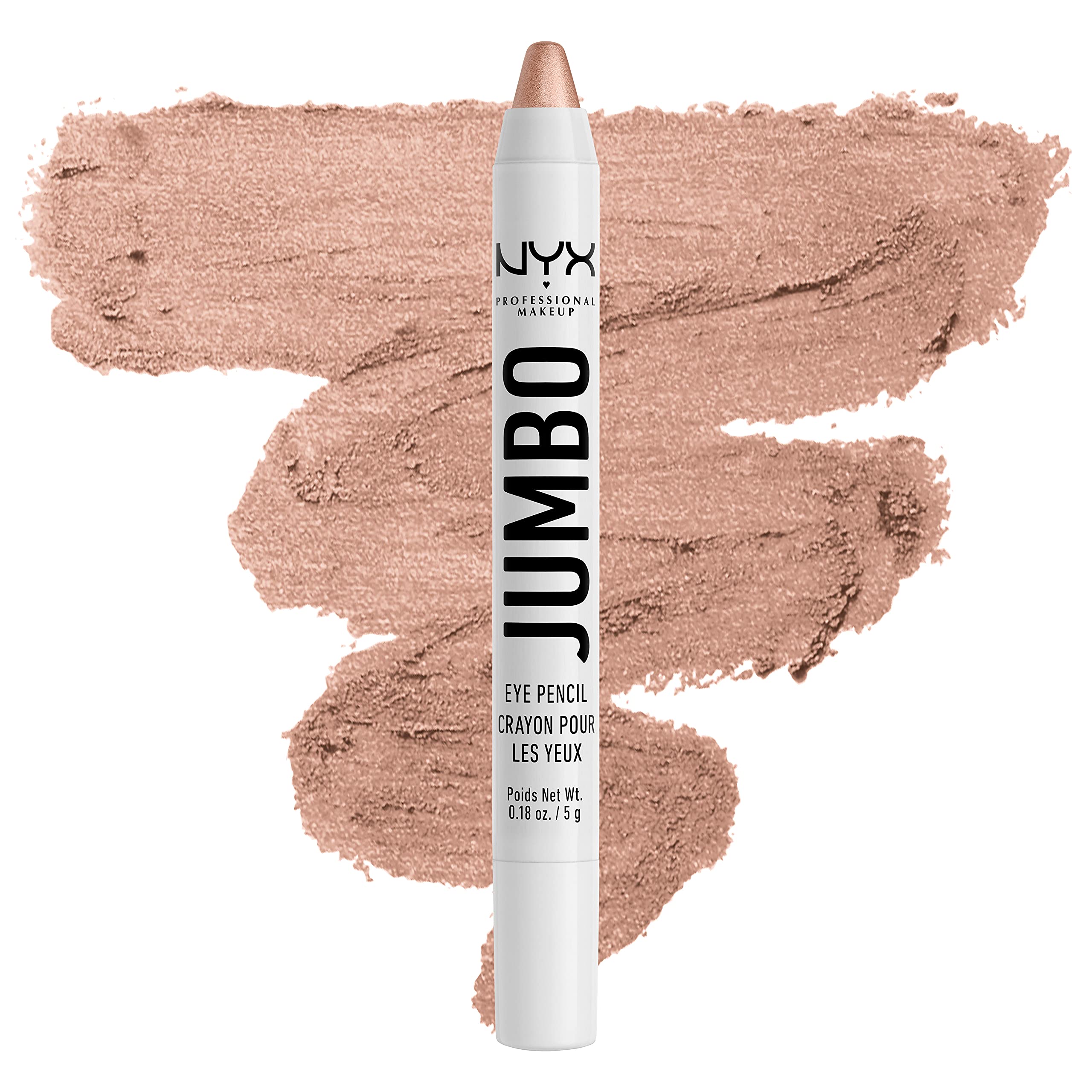 NYX PROFESSIONAL MAKEUP Jumbo Eye Pencil, Eyeshadow & Eyeliner Pencil-Milk & Jumbo Eye Pencil, Eyeshadow & Eyeliner Pencil-Yogurt & Jumbo Eye Pencil, Eyeshadow & Eyeliner Pencil-Black Bean