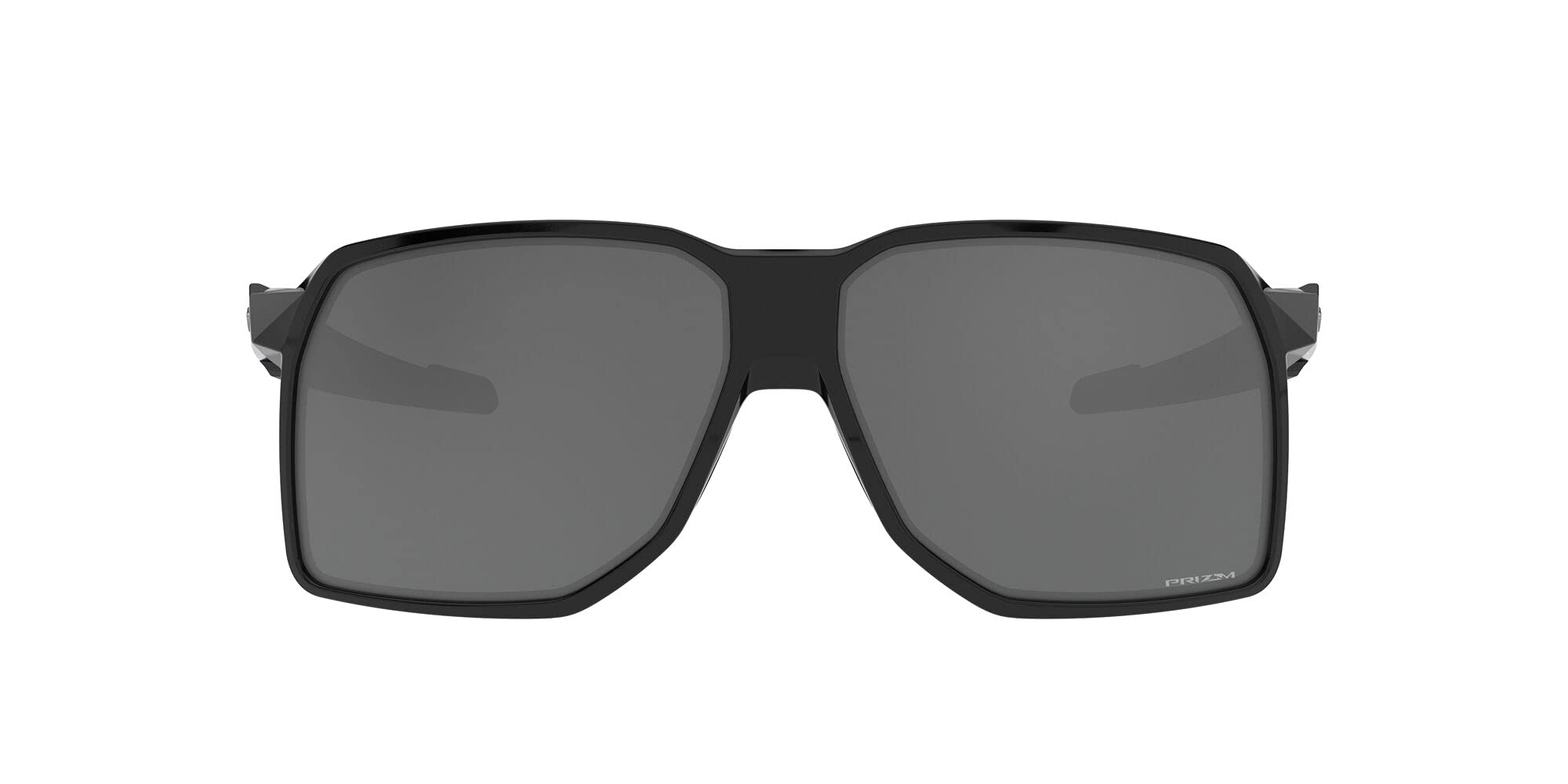 Oakley Men's OO9446 Portal Rectangular Sunglasses, Polished Black/Prizm Black, 62 mm
