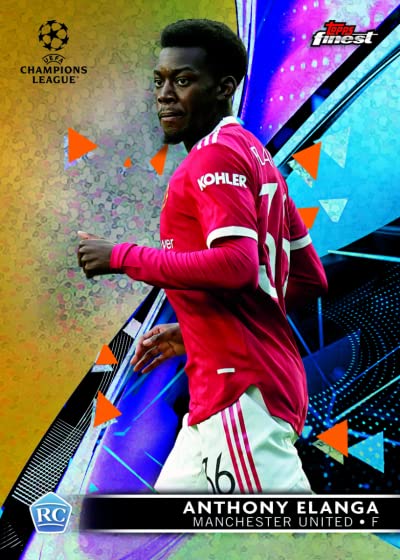 Topps 2021/22 Finest UEFA Champions League Soccer Box (12 pks/bx)