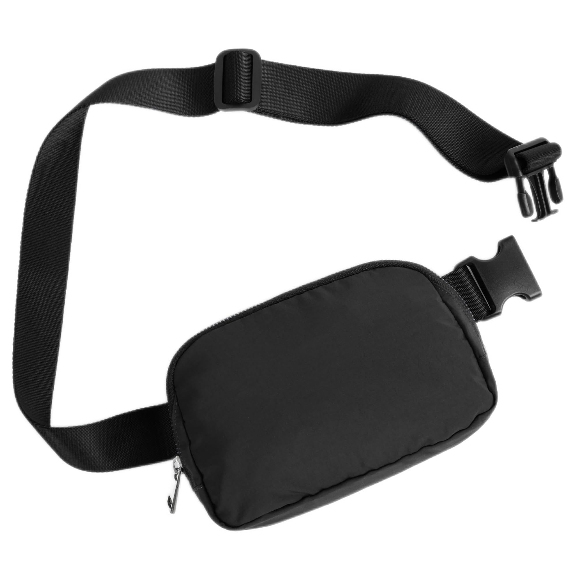 ODODOS Extended Strap I Unisex Mini Belt Bag Adjustable Fanny Pack Small Waist Pouch for Workout Running Hiking Travelling, Blue