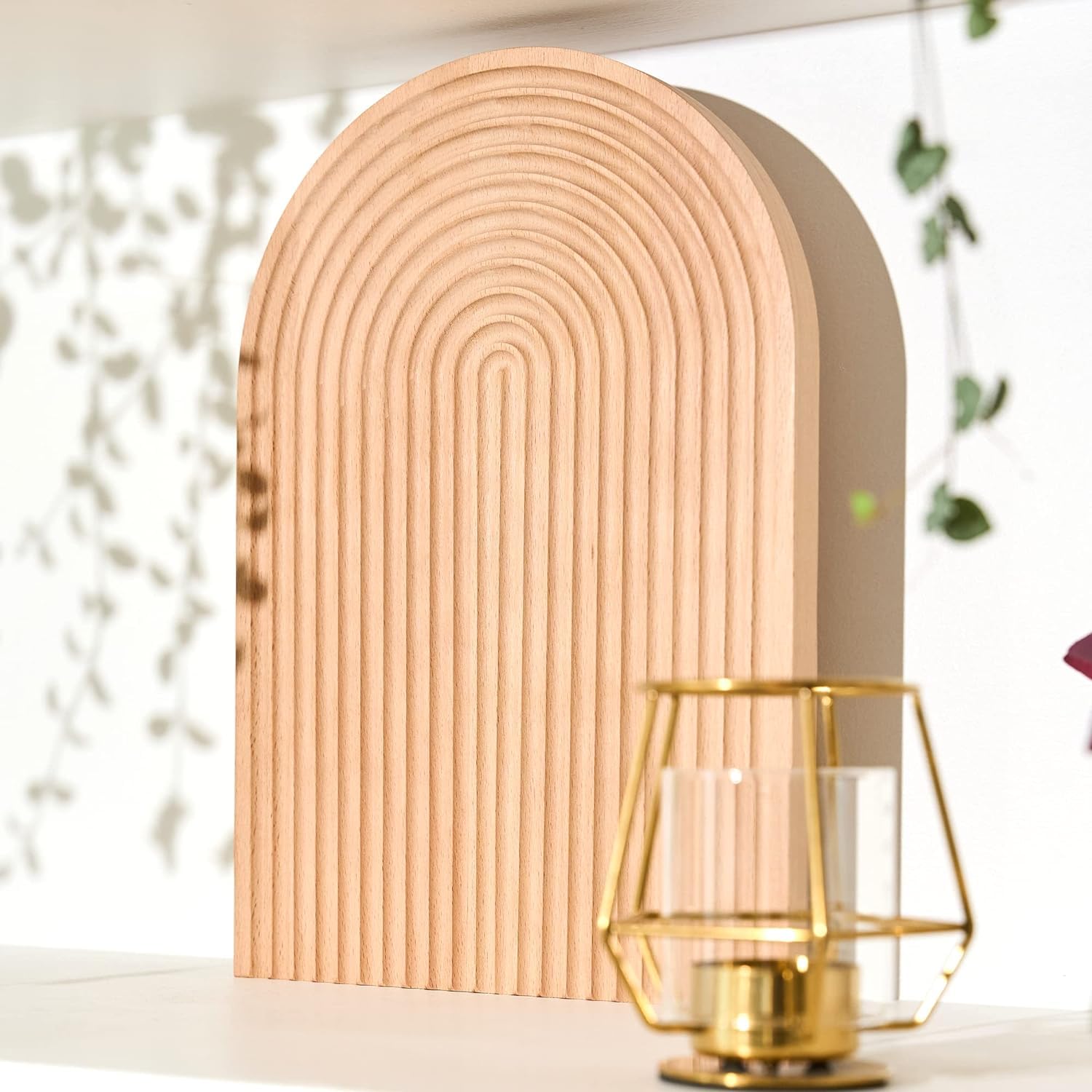 SOUL MAMA Decorative Wood Serving Board for Christmas Stocking