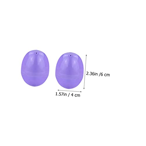 Zerodeko Plastic Refillable Eggs 36pcs Egg Toy Toys Fake Eggs for Decorating Mini Plastic Eggs Easter Eggs Surprise Toys Plastic Easter Eggs Easter Eggs Toys Eggs Wrapping Boxes Giant
