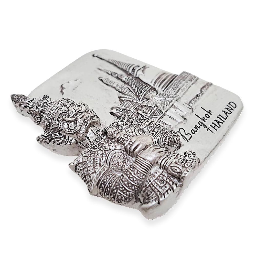 Souvenir THAILAND GRAND PALACE 3d Fridge Magnet Magnetic Collectibles Gift 3D by nitthaishop