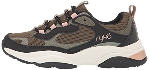 Ryka Women's Noriko Walking Shoe Dark Olive Exotic 8.5 W