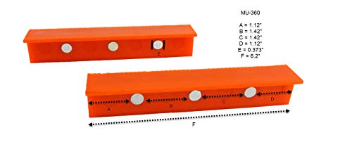 Yost Vises MU360 Universal Jaw Cover, 6"