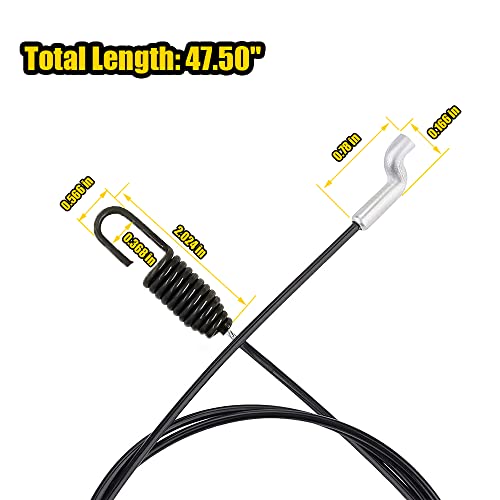 Tormurbutl 946-04230b Auger Drive Clutch Cable for MTD Cub Cadet Snow Blower Thrower Replacement Parts 946-04230b 746-04230 946-04230 746-04230A