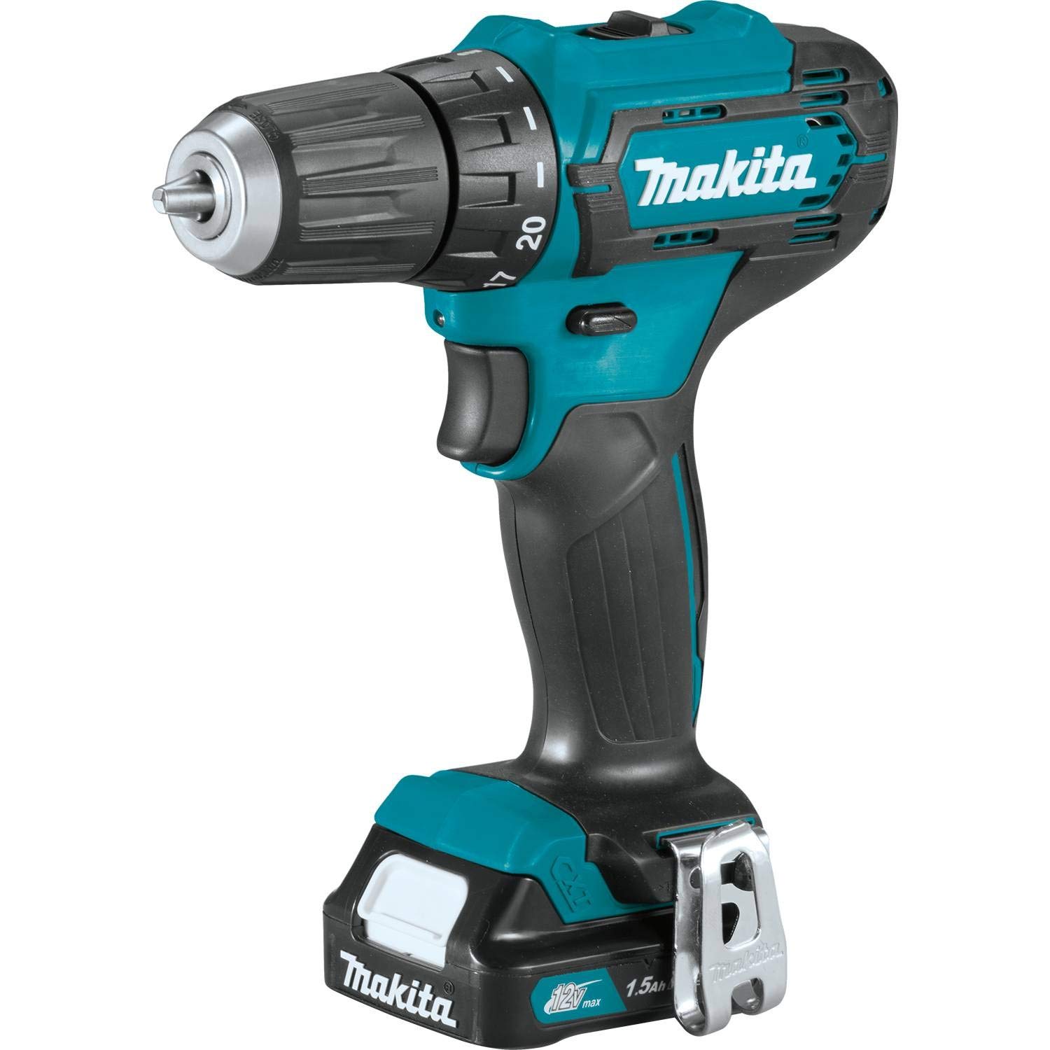 Makita CT232 12V max CXT® Lithium-Ion Cordless 2-Pc. Combo Kit (1.5Ah) & T-01725 Contractor-Grade Bit Set, 70-Pc.