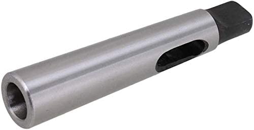 Unifizz Alloy Steel Extension Sleeve with External and Internal Morse Taper, MT3-3 Diameter 36mm, Length 215mm Precision Lengthened Reducing Sleeve, Silver 1pcs