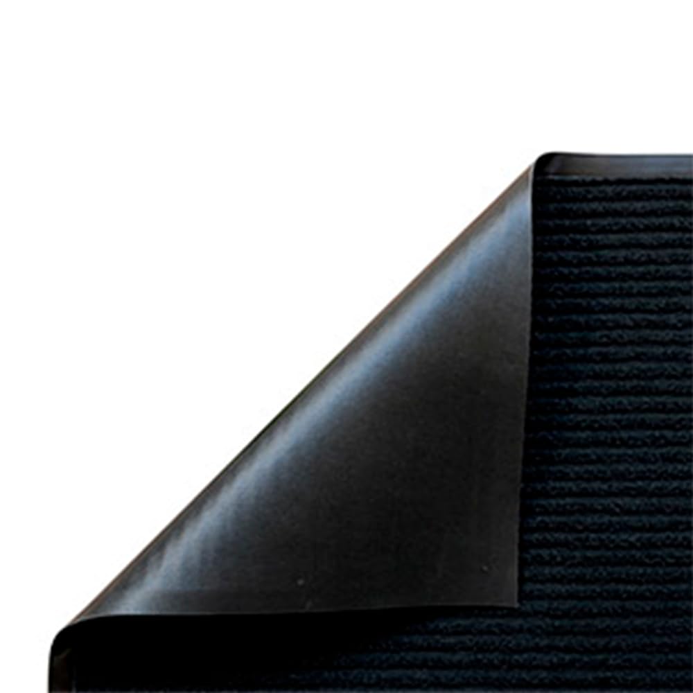 UNIMAT 4x6 (48"x 72") Dual Ribbed Outdoor-Indoor Doormat with Waterproof Black Rubber Backing - Stylish Welcome Mat, Perfect for Home, Office, and Kitchen Entrances