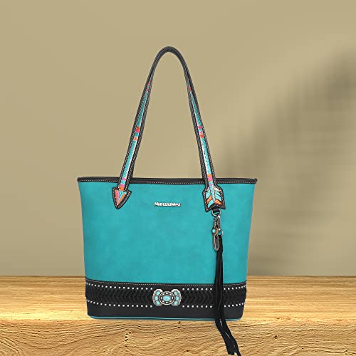 Montana West Concho Collection Western Purse Concealed Carry Totes Large Handbag for Women
