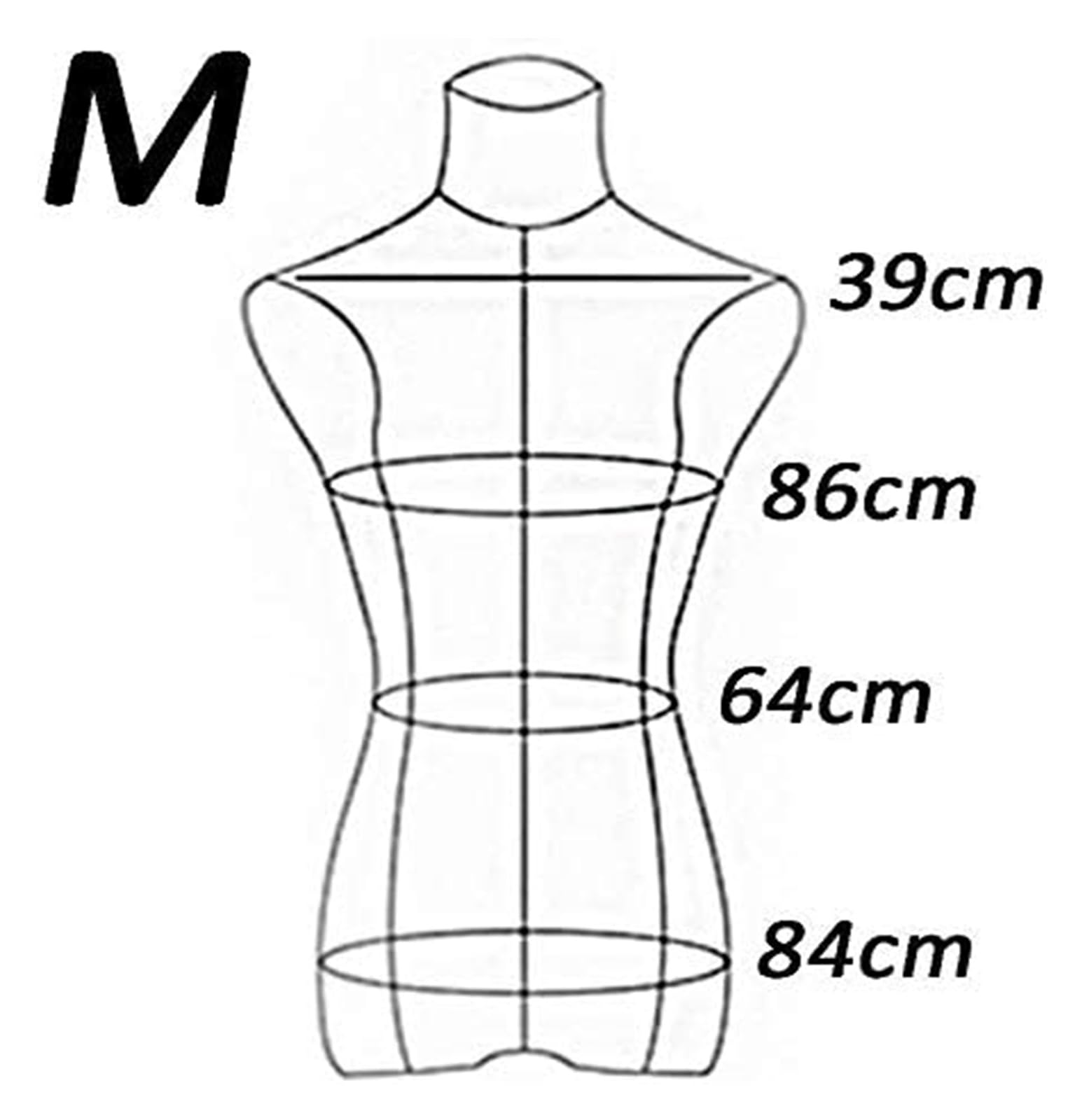 Mannequin Tailors Dummy Torso Dress Form Torso Female Tailors Dummy Dressmakers Dummies Display Bust with Arm Active Suitable for Clothing Show