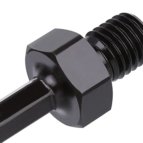 Vearter Arbor Connection Adapt, 5/8''-11 Thread to 3/8'' Hex Suitable for Diamond Core Bits Hole Saw Fitted On Electric Drill
