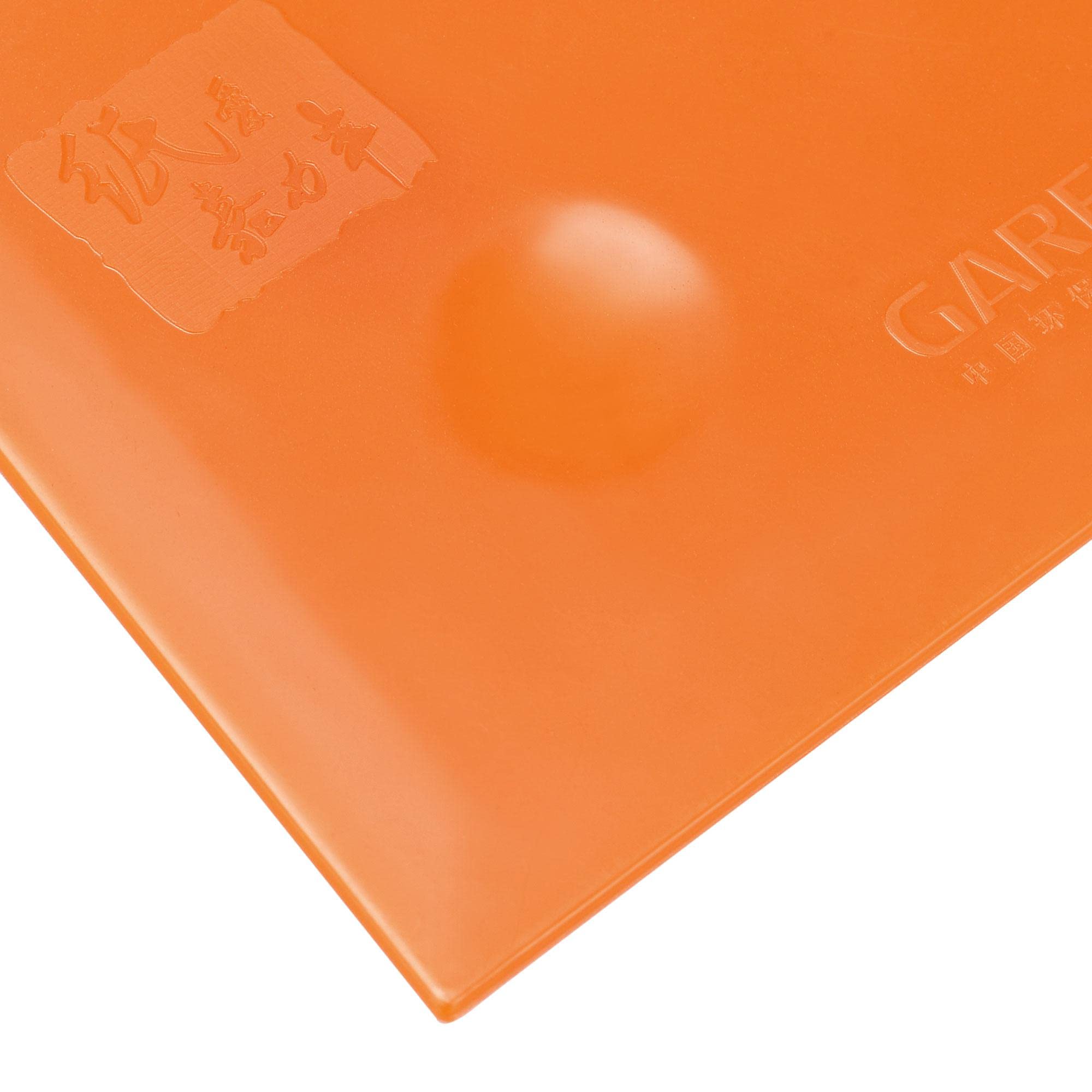 uxcell Plastic Scraper Putty Spatula Spreader Smoothing Tool for Paint Wall Treatment Windshield 5.5" Orange 2Pcs