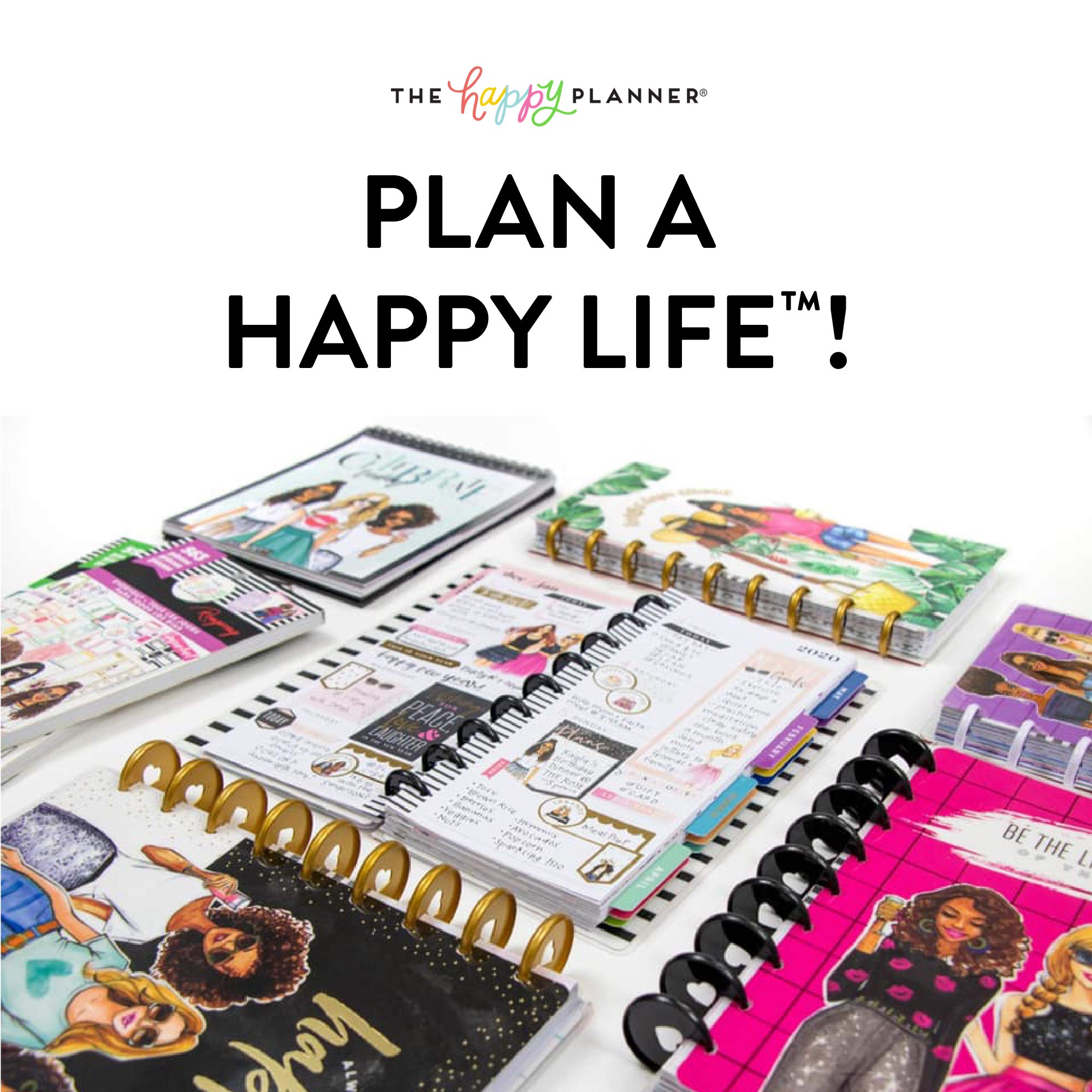 ME & MY BIG IDEAS Happy Planner NOTEBK, Tropical Vibes