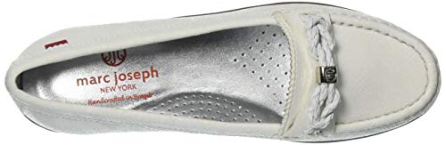 Marc Joseph New York Women's Leather Made in Brazil Orchard Street Golf Shoe, White Glaze, 6 M US