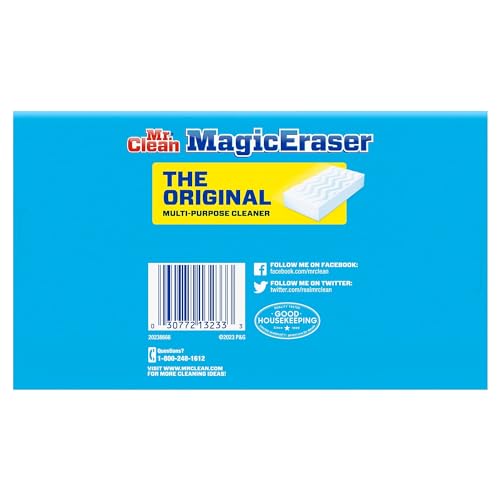 Mr. Clean Magic Eraser Original, Cleaning Pads with Durafoam, 9 Count