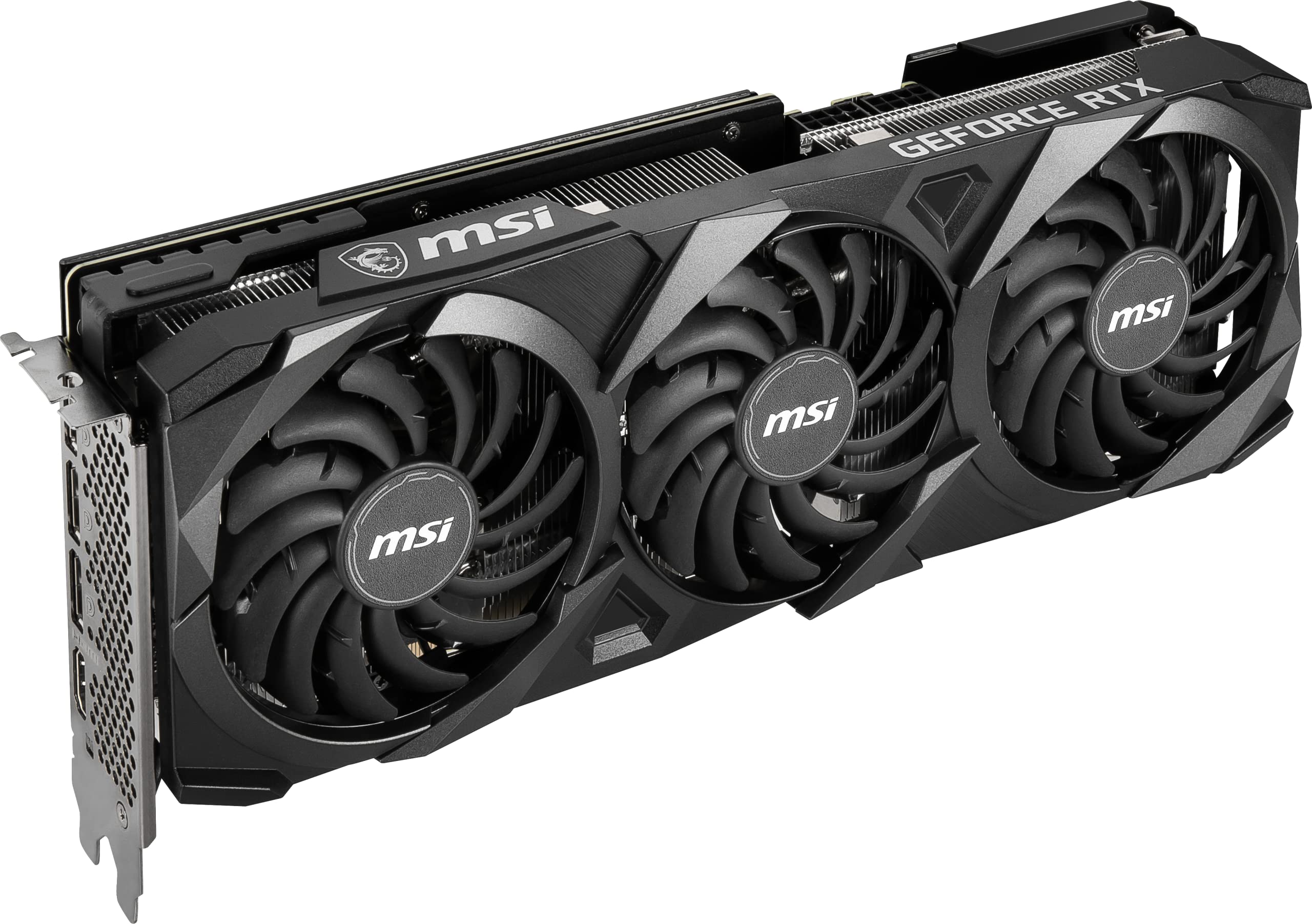 MSI GeForce RTX 3060 Ti VENTUS 3X 8GD6X OC Gaming Graphics Card - 8GB GDDR6X, 1695MHz, PCI Express Gen 4, 256-bit, 3x DP v 1.4a, HDMI 2.1 (Supports 4K)