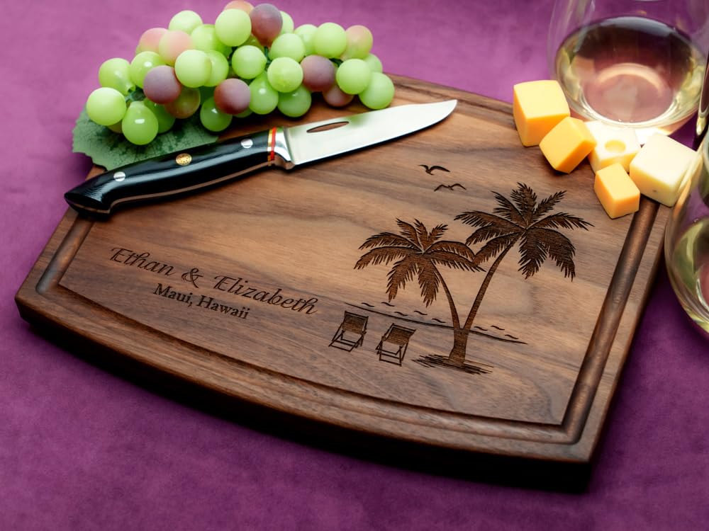 Straga Personalized Cutting Boards | Handmade Wood Engraved Charcuterie | Custom Fun Retirement Gift for Employees, Co-Workers or Friends