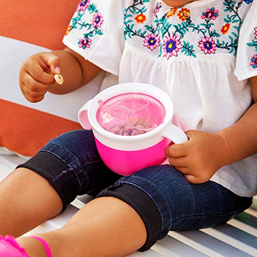 Munchkin® Nibbles & Giggles Toddler Gift Set, Includes 10oz Miracle 360 Cup and Snack Catcher, Blue