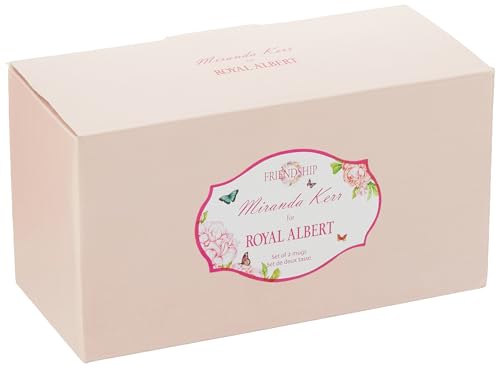 Royal Albert Miranda Kerr Friendship Mugs Hope & Tranquility Set of 2