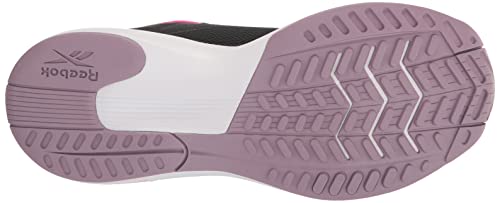 Reebok Women's Runner 5.0 Running Shoe, Black/Pure Grey/Infused Lilac, 7.5