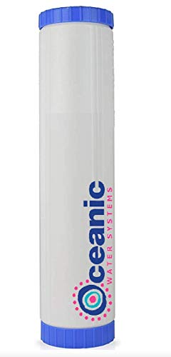 Whole House Refillable Water Filter Cartridge 4.5" x 20" - Granular Activated Carbon (GAC) + KDF 55 - Chlorine Removal - Compatible with 20-inch Big Blue Housing